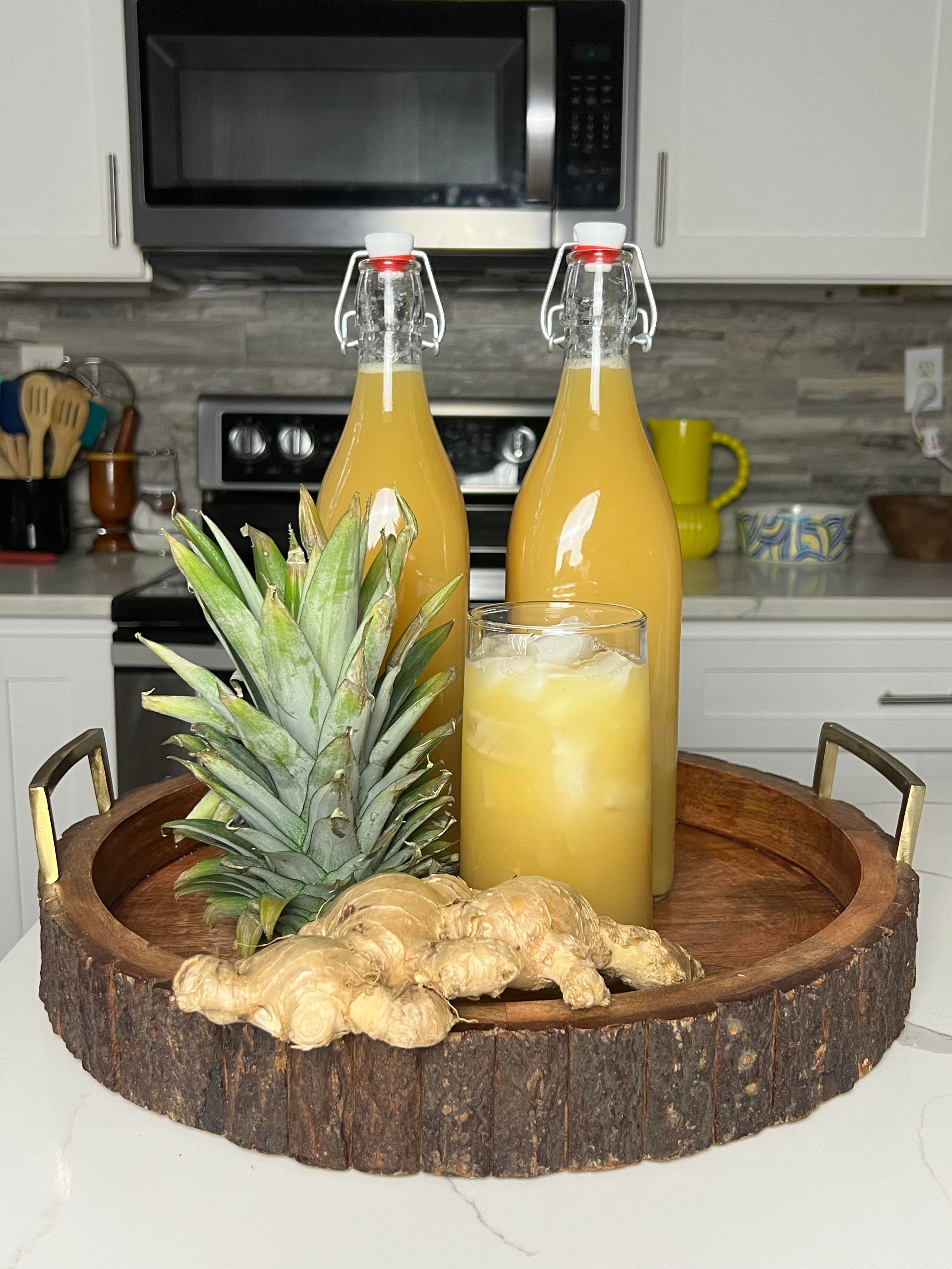 Pineapple Ginger Juice - typhaniecooks